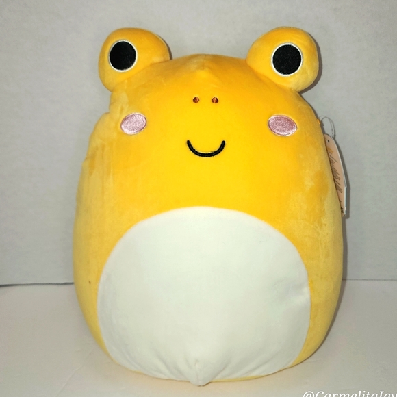 Squishmallows | Toys | Leigh Yellow Spotted Toad Original Squishmallow ...